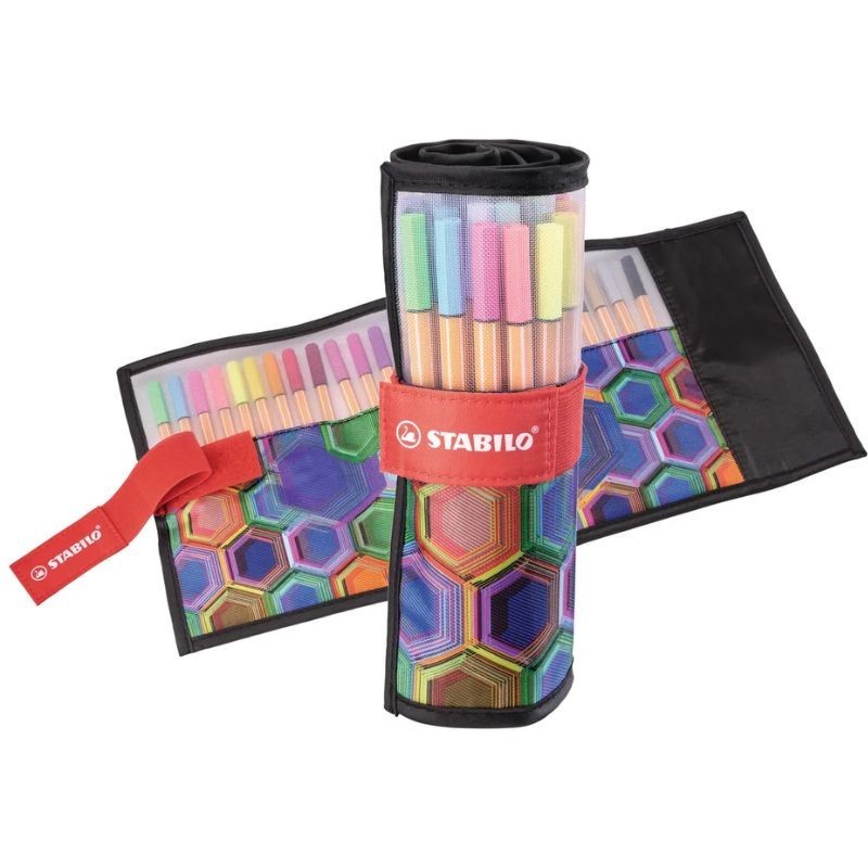 Stabilo Stifte Fineliner Set point 88 mit 25 Filzstiften