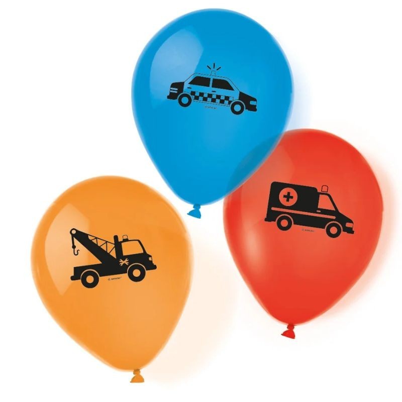 Luftballons Fahrzeuge On the Road von Amscan
